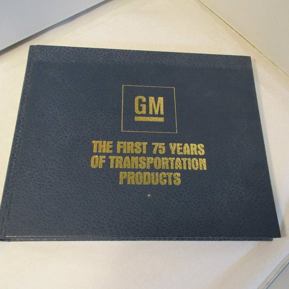 General Motors | Accents | Vintage 983 Gm General Motors History Book ...